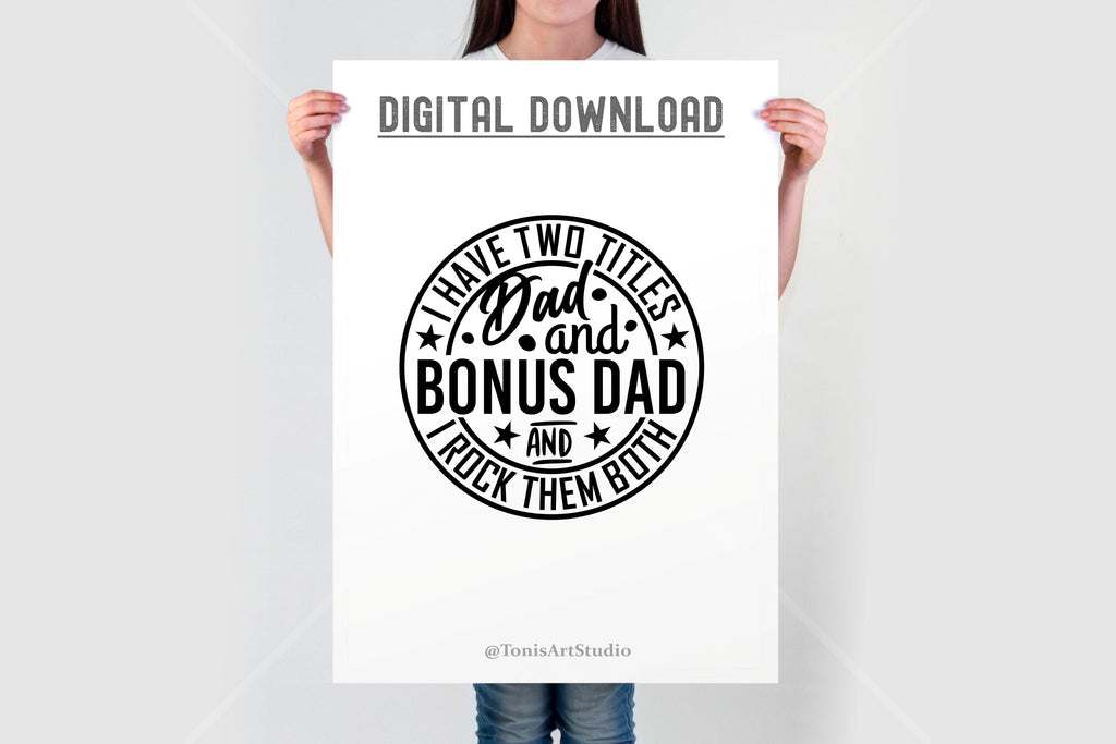 Bonus Dad SVG - - So Fontsy