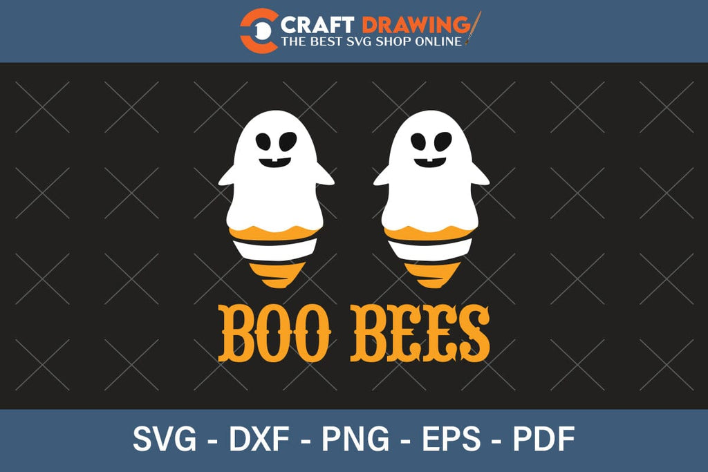Boo Bees Ghost Couples Funny Halloween Svg Craft Cut Files Halloween ...