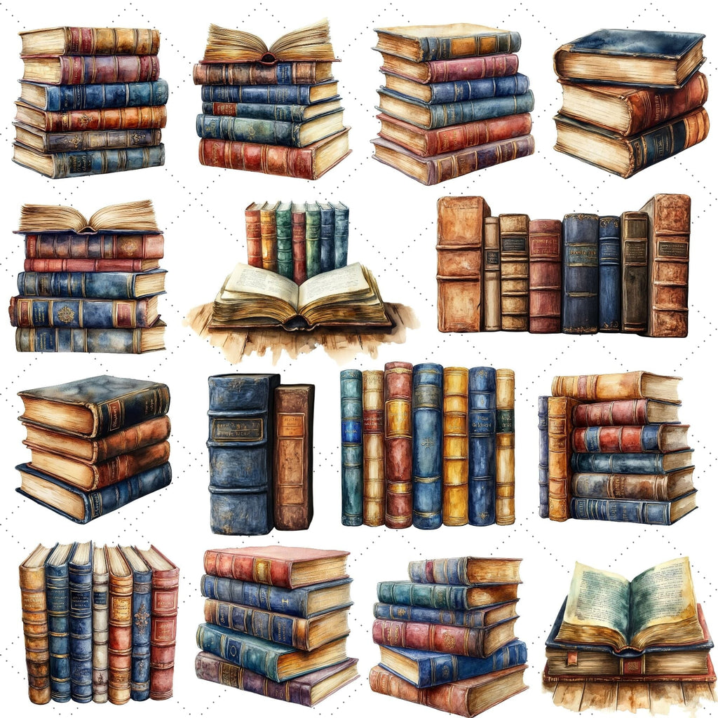 Book Clipart Transparent Background PNG - So Fontsy