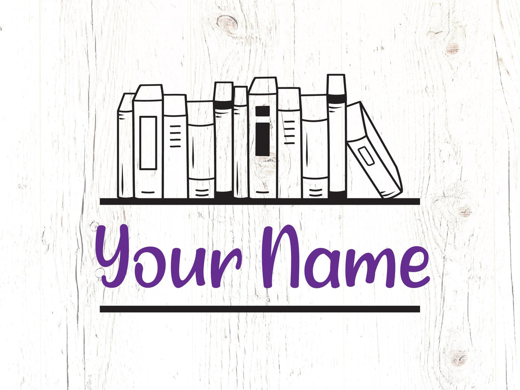 Book Monogram svg - So Fontsy