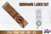 Bookmark Laser Cut | Book Lovers Design | Bookmark Template | CNC File ...