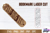 Bookmark Laser Cut | Book Lovers Design | Bookmark Template | CNC File ...