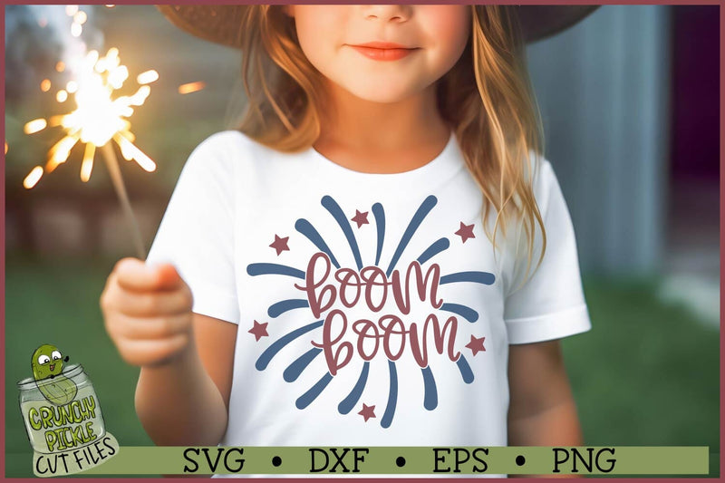 Boom Boom SVG File - So Fontsy