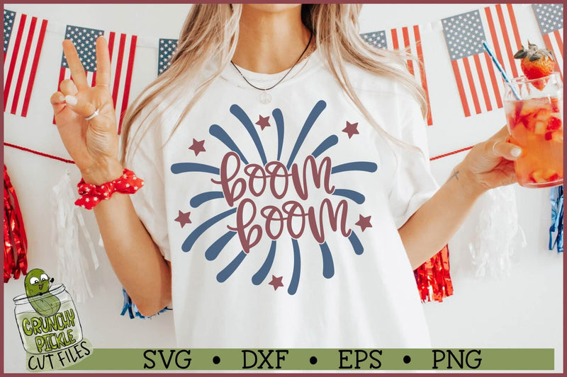Boom Boom SVG File - So Fontsy