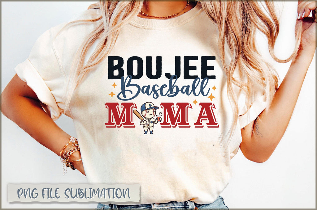 Boujee baseball mama Sublimation - So Fontsy