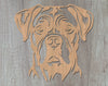 Boxer Dog Laser SVG Cut File, Boxer Glowforge File, Boxer DXF, Boxer ...