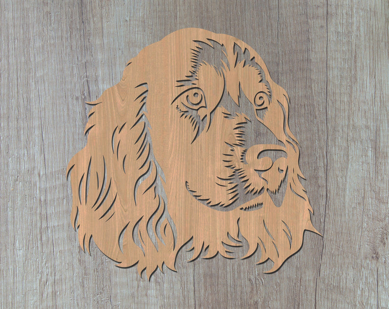 Boykin Spaniel Laser SVG Cut File, Boykin Spaniel Glowforge File ...