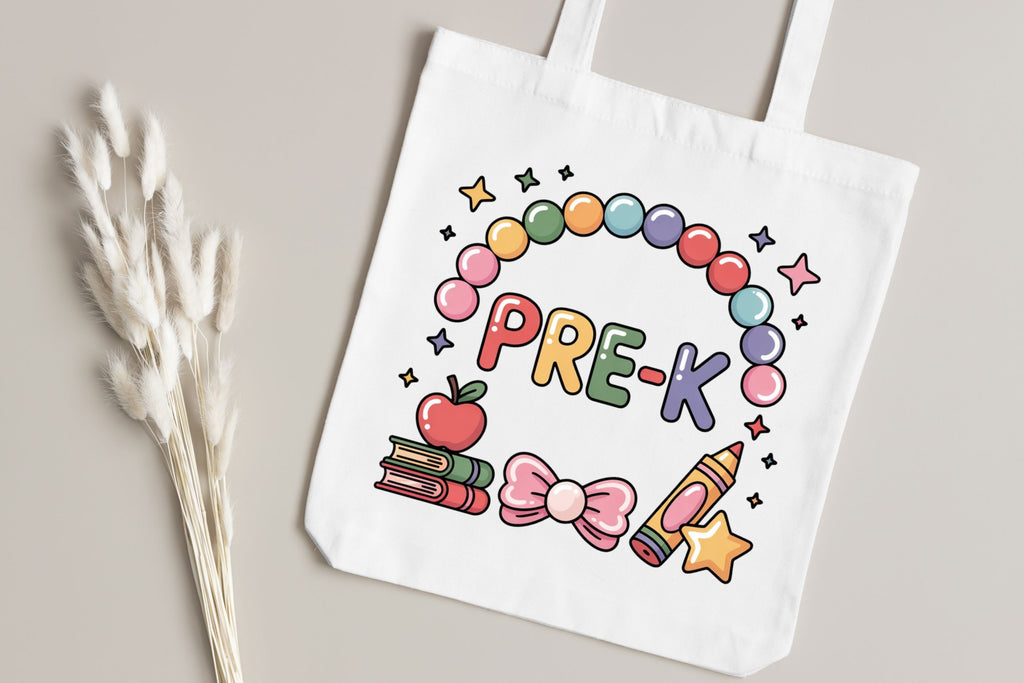 Bracelets Back to School PNG, Pre-K PNG - So Fontsy