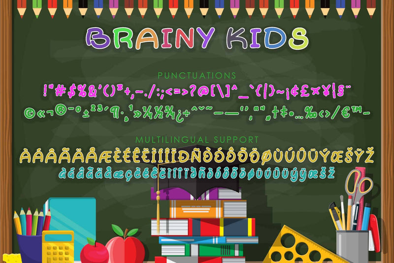 Brainy Kids - So Fontsy