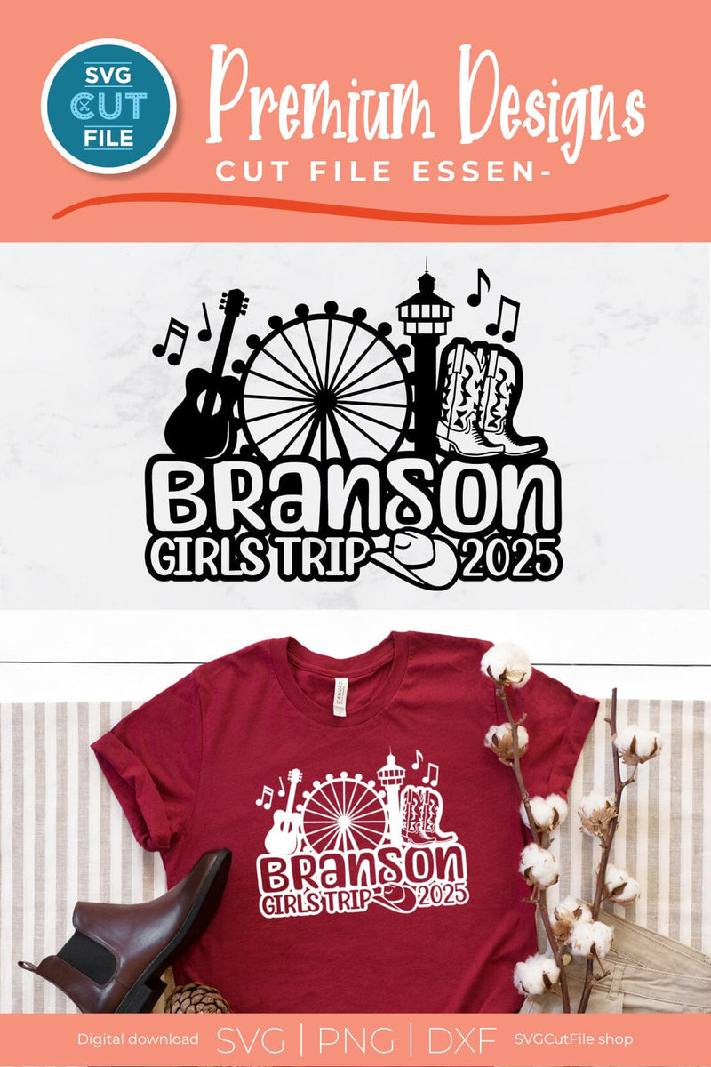 Branson Girls Trip svg, 2025 Branson MO svg-Girls vacation with Friends ...