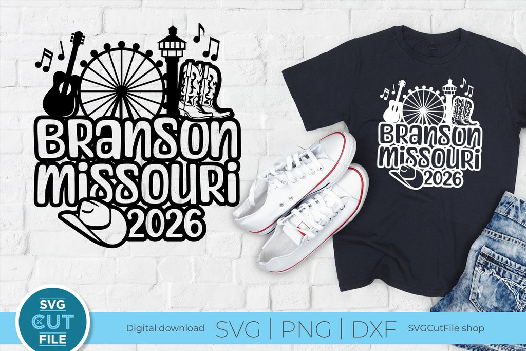 Branson svg, 2026 Branson MO Family Trip SVG - So Fontsy
