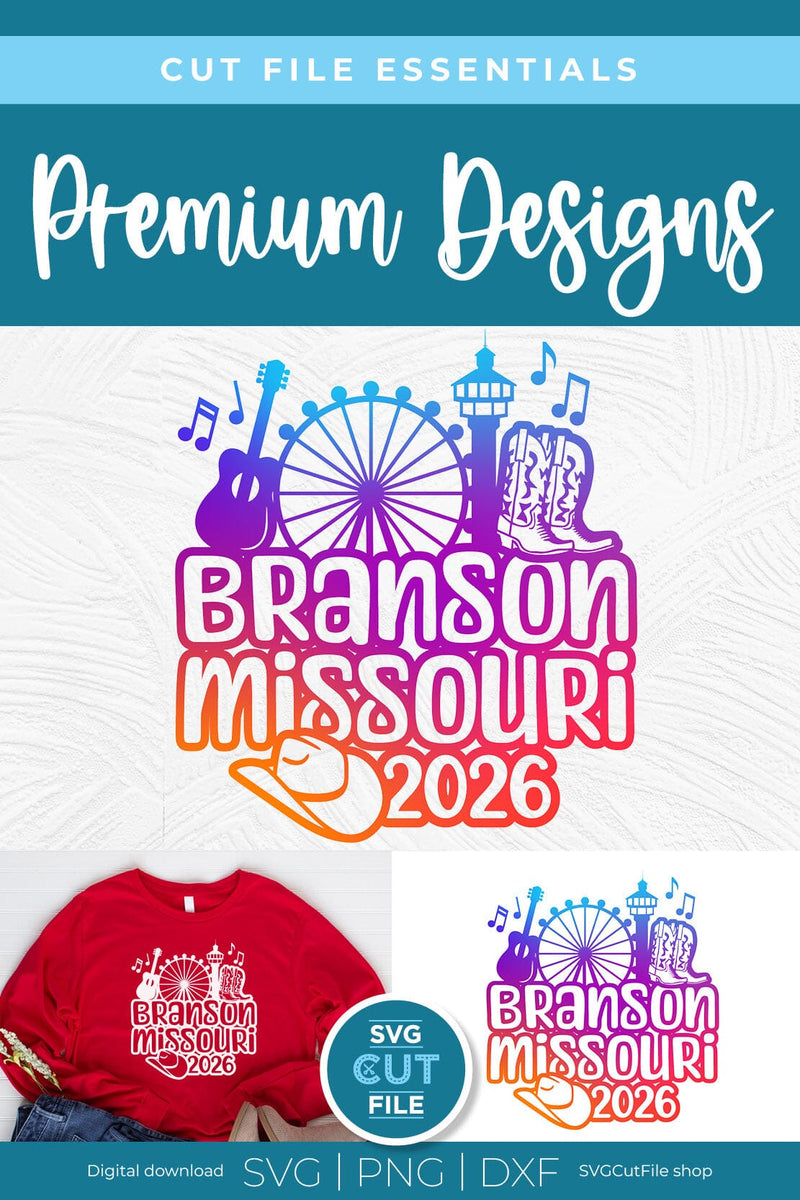 Branson svg, 2026 Branson MO Family Trip SVG - So Fontsy