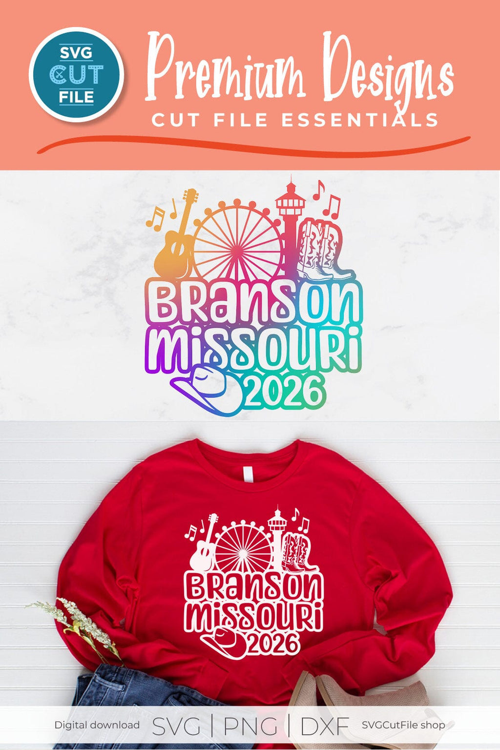 Branson svg, 2026 Branson MO Family Trip SVG - So Fontsy