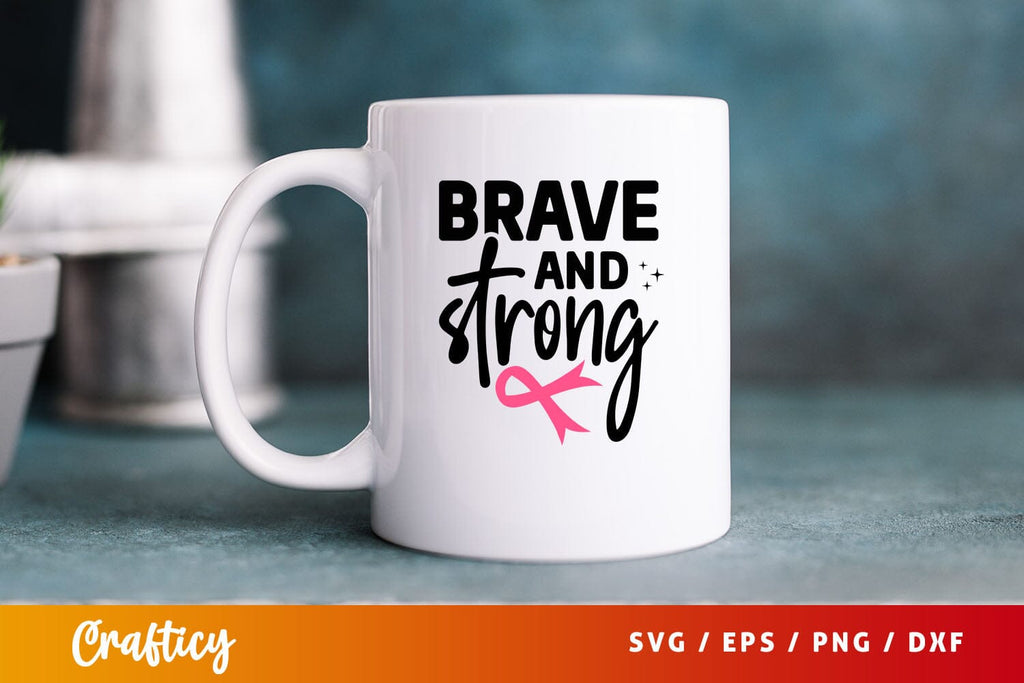 Brave and strong Svg Design - So Fontsy