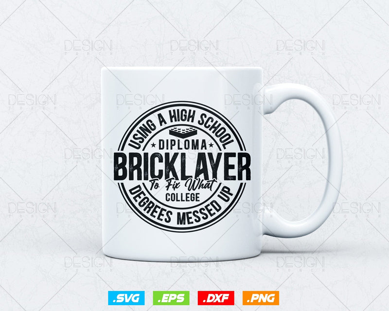 Bricklayer Master Builder Construction Crew Building Blocks Svg Png ...