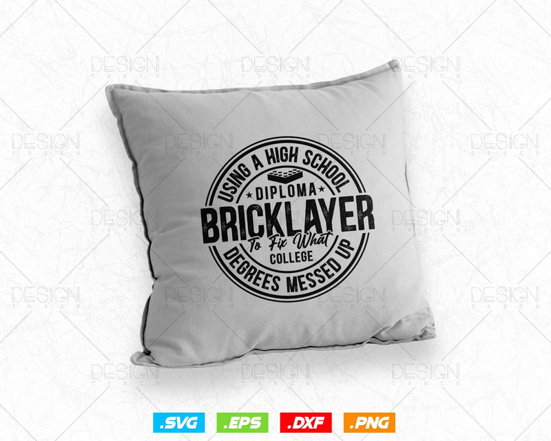 Bricklayer Master Builder Construction Crew Building Blocks Svg Png ...