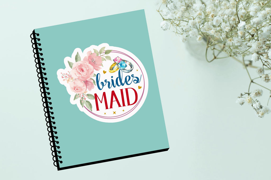 Brides maid Sticker Design - So Fontsy