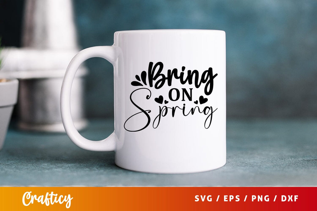 Bring on spring SVG Design - So Fontsy