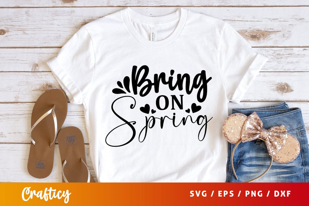 Bring on spring SVG Design - So Fontsy