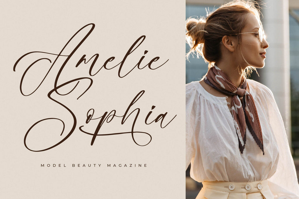 Brittany Glostime - Beauty Calligraphy Font - So Fontsy