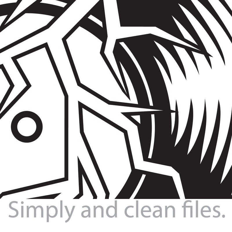 Broken or Cracked Vinyl Record. Cut files for Cricut. Clip Art ...