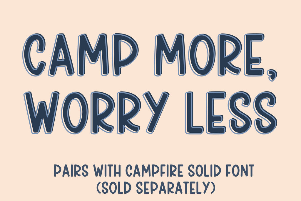 BubbleGum Handwritten Outline Font - So Fontsy