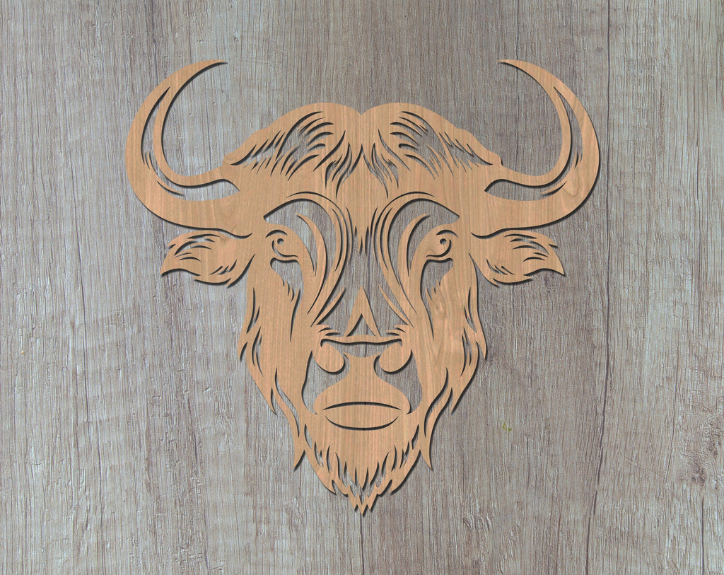 Buffalo Laser SVG Cut File, Buffalo Glowforge File, Buffalo DXF ...