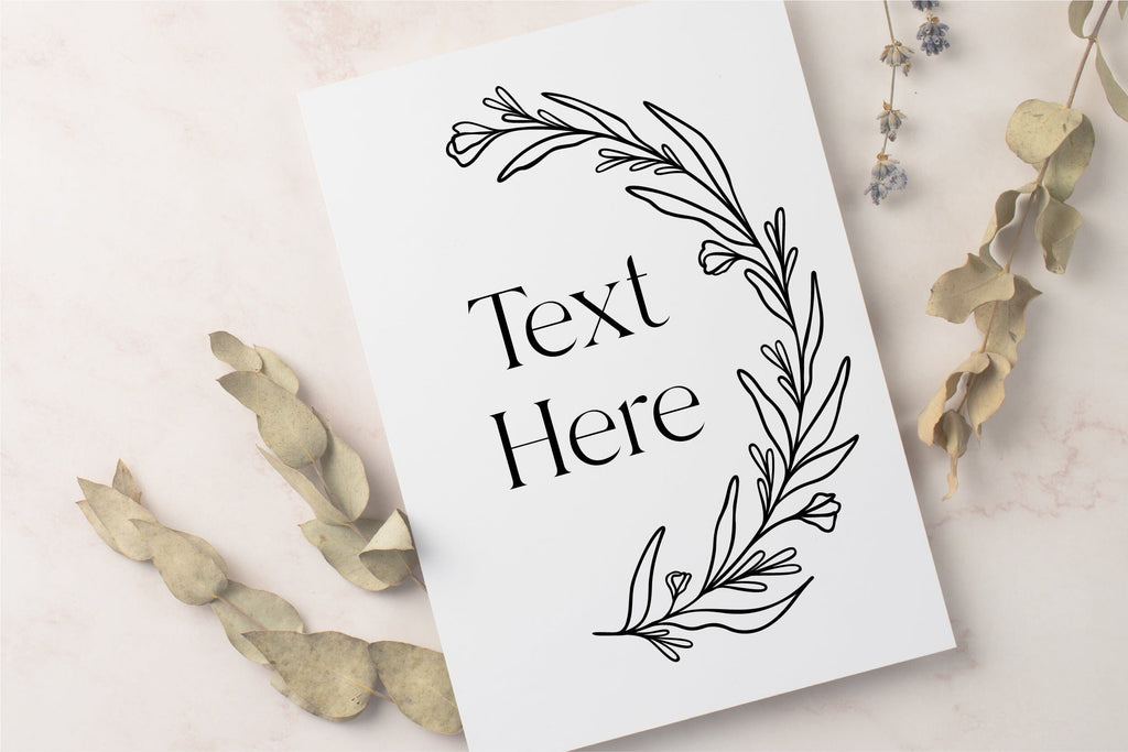 Bundle Of 10 Botanical Borders - So Fontsy