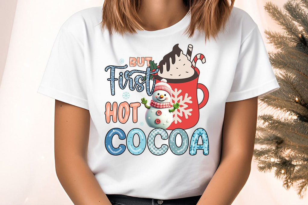 But first hot cocoa PNG Design - So Fontsy