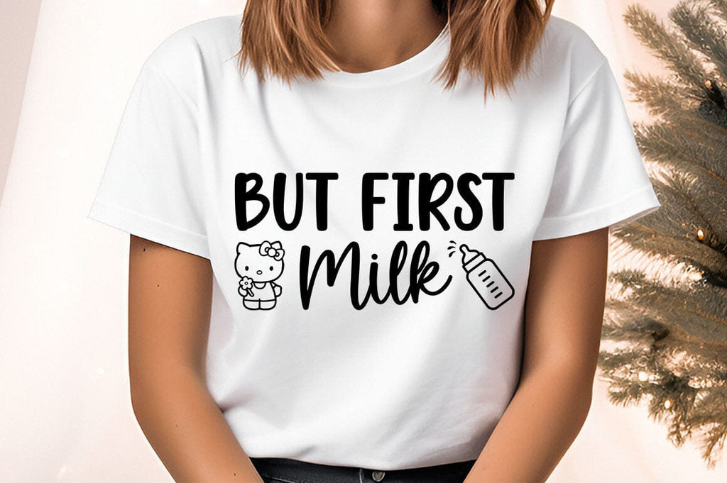 But first milk SVG Design - So Fontsy