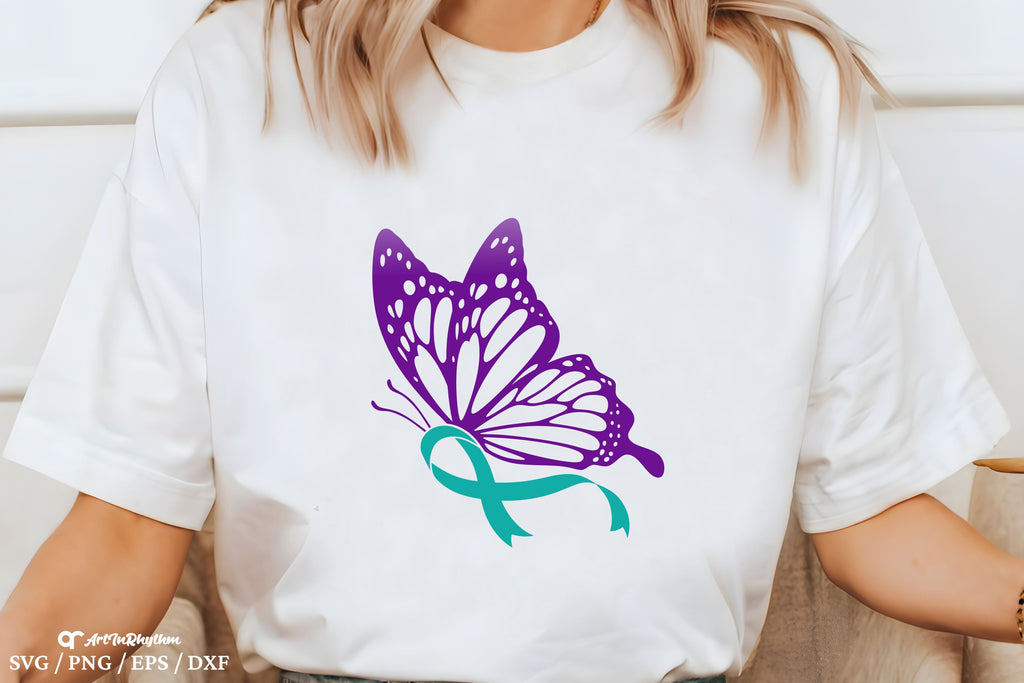 Butterfly Suicide Prevention Svg, Suicide Prevention Svg, Suicide Awareness Svg - So Fontsy