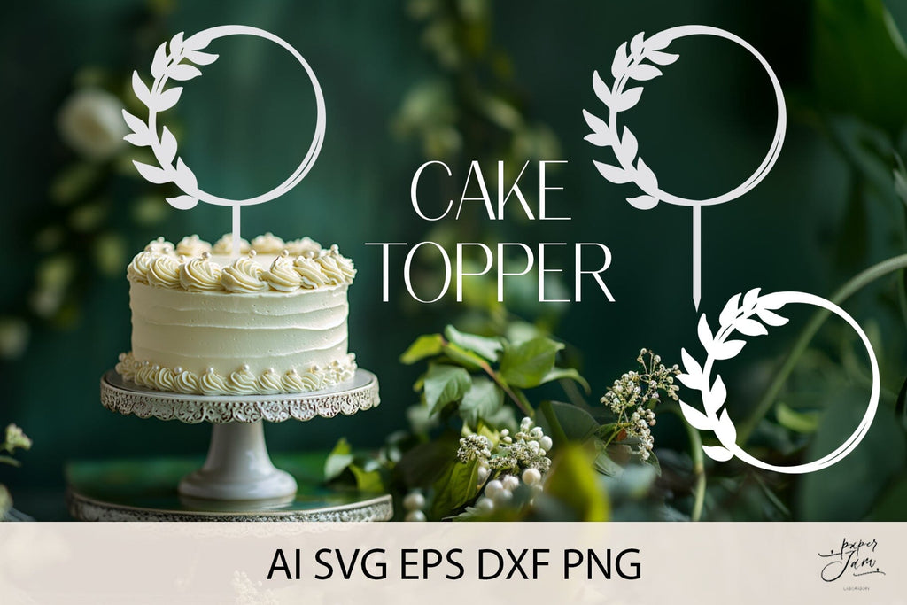 Cake Topper bundle SVG - So Fontsy