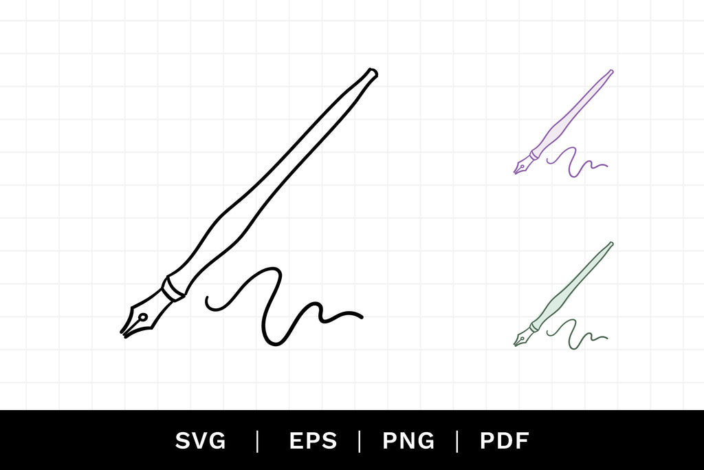 Calligraphy SVG Cut File - So Fontsy