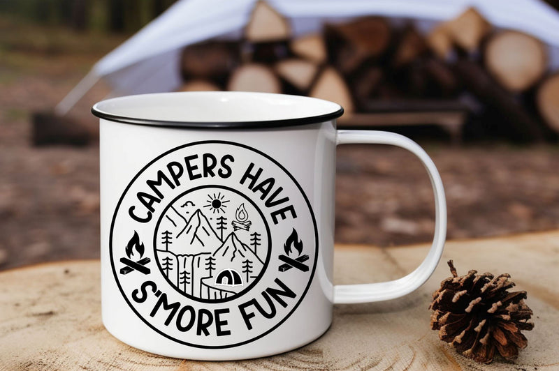 Campers have smore fun SVG Design - So Fontsy