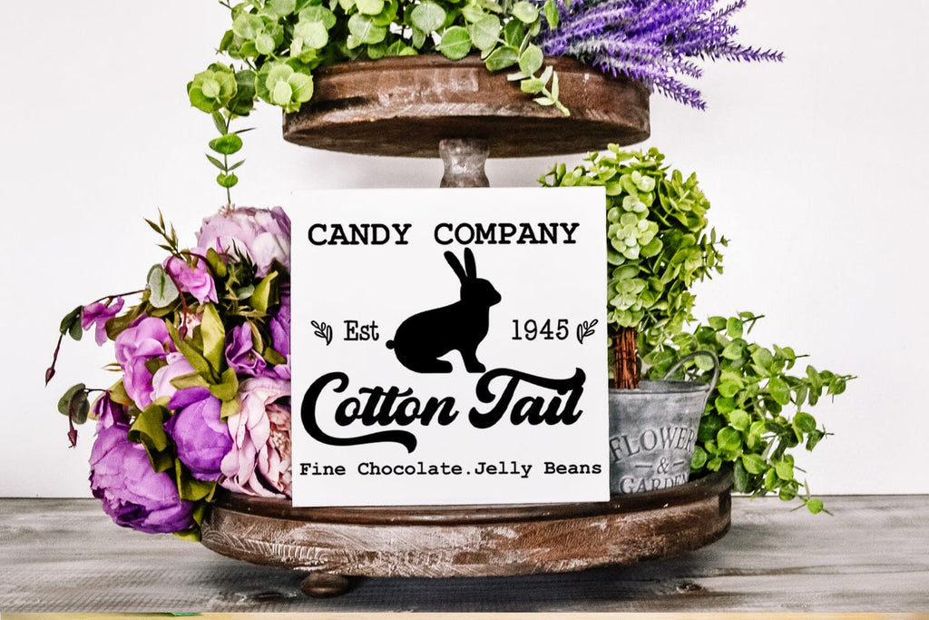 Candy Company Easter SVG I Farmhouse Easter Sign SVG - So Fontsy