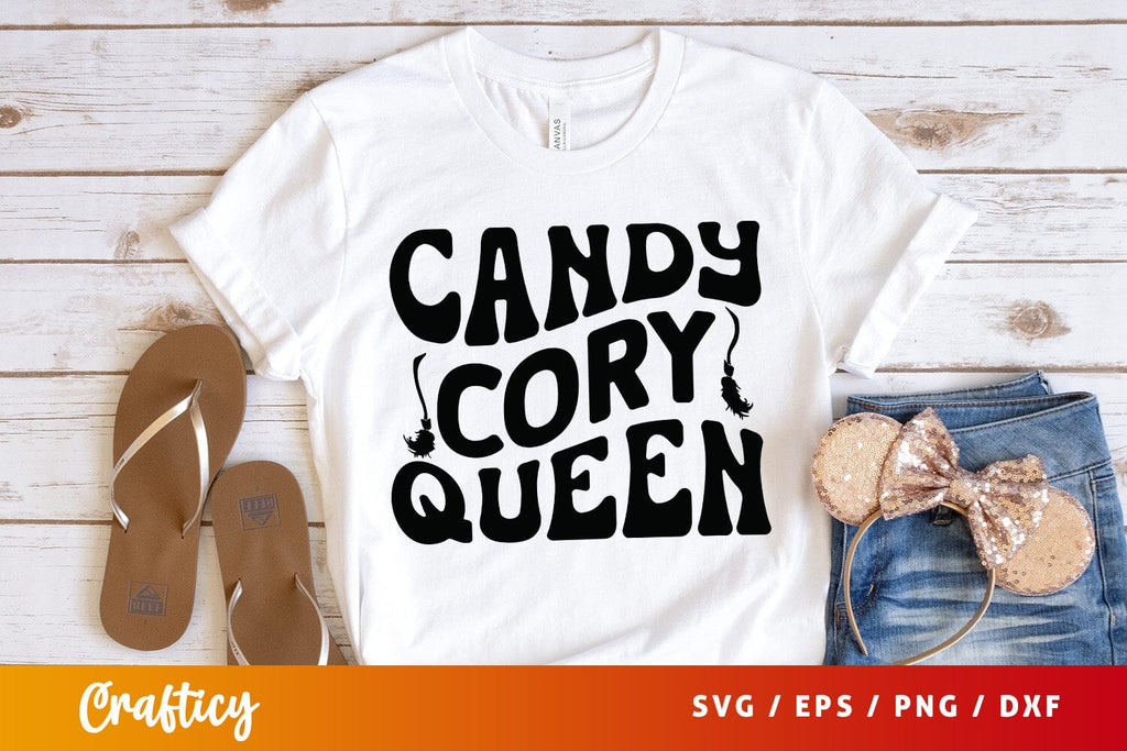 Candy cory queen SVG Design - So Fontsy