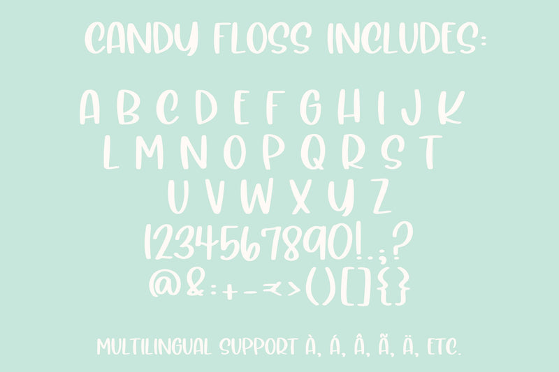 Candy Floss, A cute handwritten font - So Fontsy