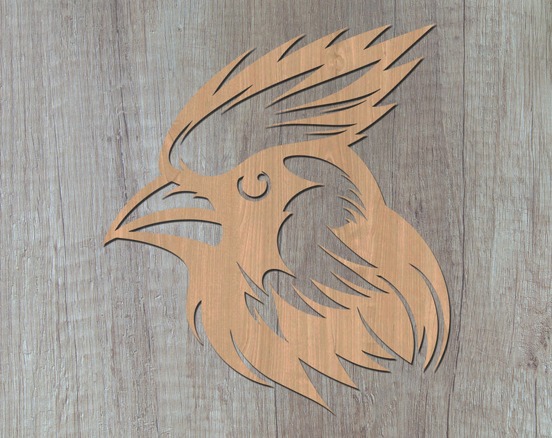 Cardinal Laser SVG Cut File, Cardinal Glowforge File, Cardinal DXF ...