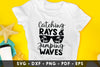 Catching Rays & Jumping Waves, Summer SVG - So Fontsy
