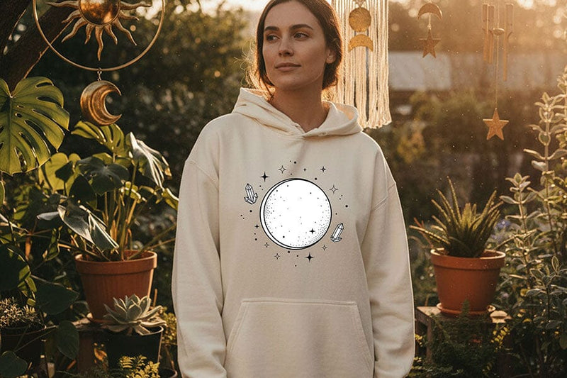 Celestial Moon Phases PNG Bundle, Boho Lunar Cycle Line Art, Mystic ...