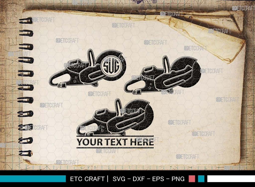 Chainsaw Monogram, Chainsaw Silhouette, Chainsaw SVG, Lumberjack Svg ...