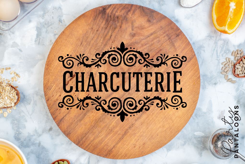 Charcuterie Board SVG - So Fontsy