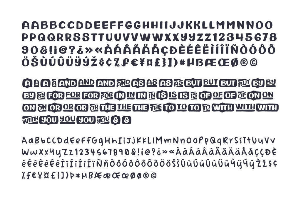 Charley and Beau Font Duo - So Fontsy