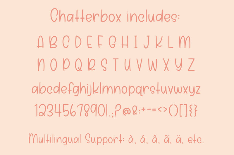 Chatterbox - So Fontsy