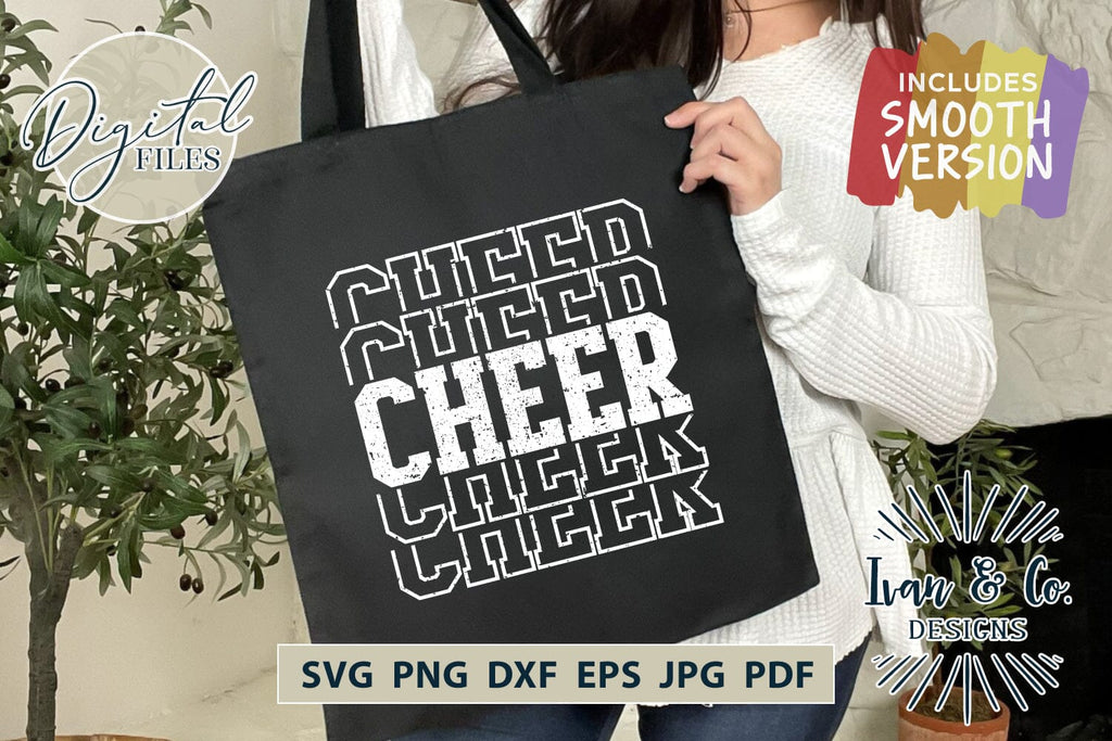 Cheer SVG Files, Stacked Cheer Svg, Cheerleading Svg, Cheerleader Girl ...