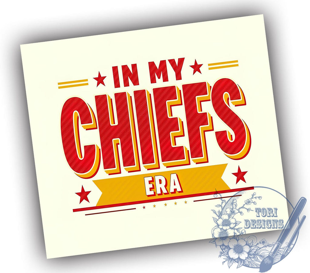 Chiefs Tumbler, NFL Fan Gift, Sublimation Design, 20oz Tumbler, Kansas ...
