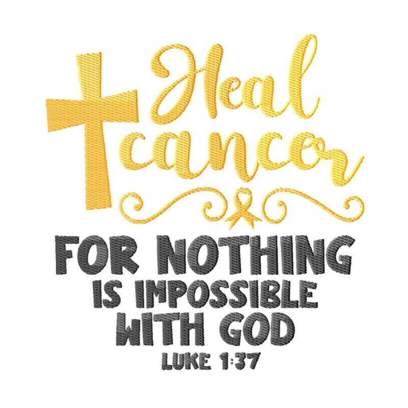 Childhood Cancer Embroidery Designs Bundle - 24 Designs, Childhood ...