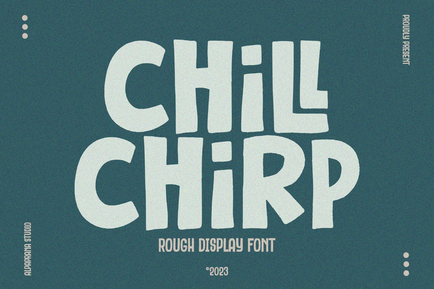 Chill Chirp - Display Font - So Fontsy