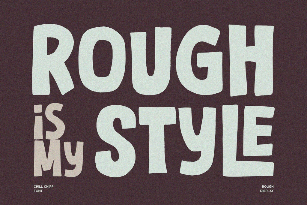 Chill Chirp - Display Font - So Fontsy