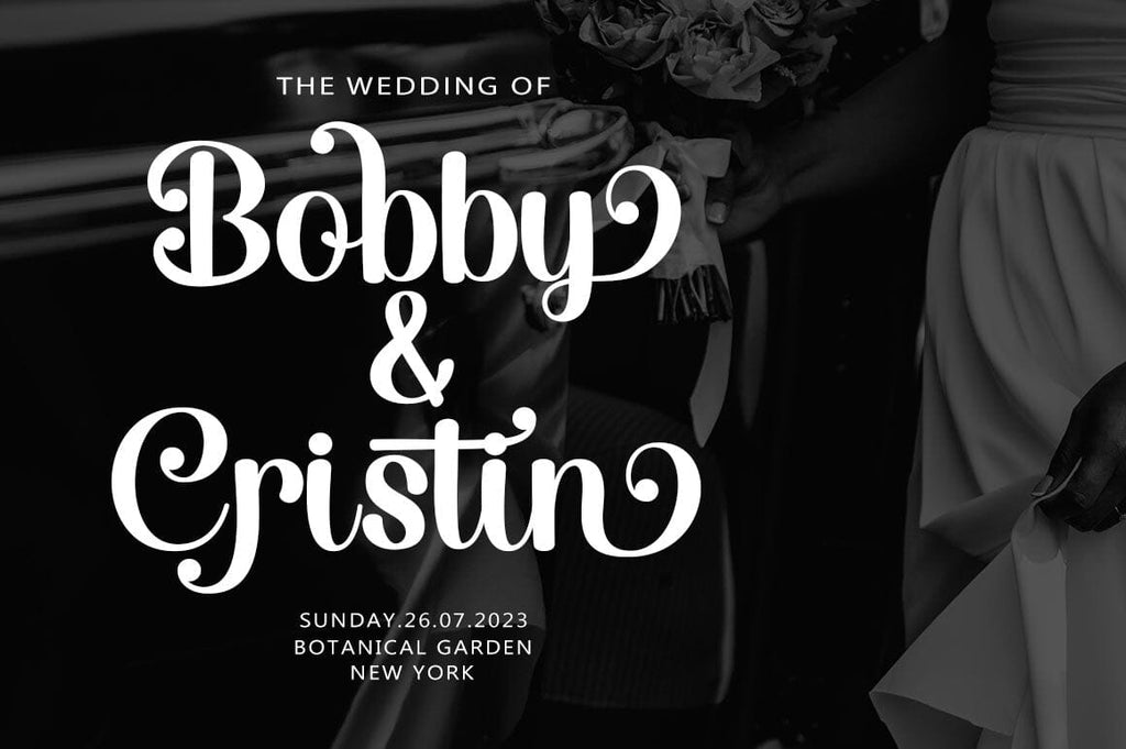 Chocolate Banana Script - So Fontsy